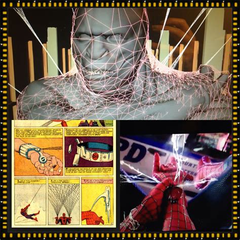 5 Cinema S Creation Of Spider Man S Web According To The Comic Series Peter Parkers Web