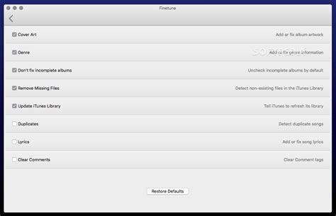 Finetune Download Mac Softpedia
