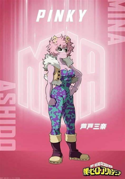 Mina Ashido In 2025 Hero Academia Characters My Hero Academia My