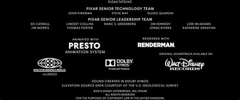 Pixar Renderman Audiovisual Identity Database