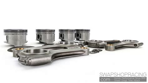 Nippon Racing Jdm Turbo Honda B Series Pistons Piston Kit With Scat