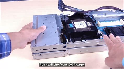 Lenovo Thinksystem Sd550 V3 Installing A Firmware And Rot Security Module Youtube