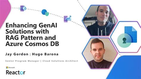 Enhancing Genai Solutions With Rag Pattern And Azure Cosmos Db Oct