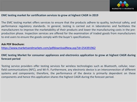 Ppt Insights Into The Global Emc Testing Market Trends Forecasts And Industry Ana
