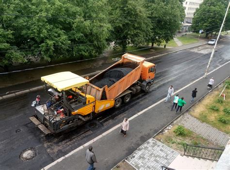 Технология укладки холодного асфальта - особенности