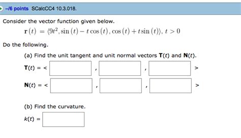 solved 6 points scalccc4 10 3 018 consider the vector
