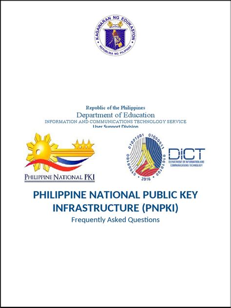 Philippine National Public Key Infrastructure (Pnpki) : Department of ...