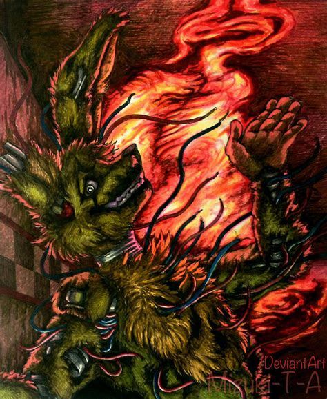 Mizuki T A Springtrap Fnaf 3 Fanart