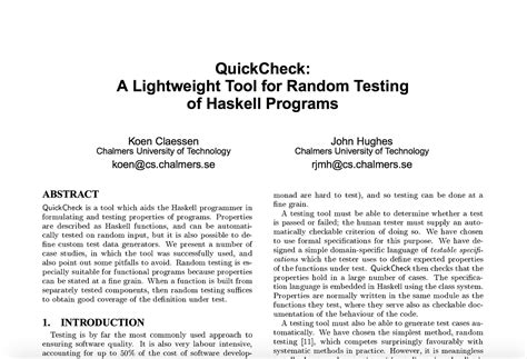 property based testing this article was originally published… by