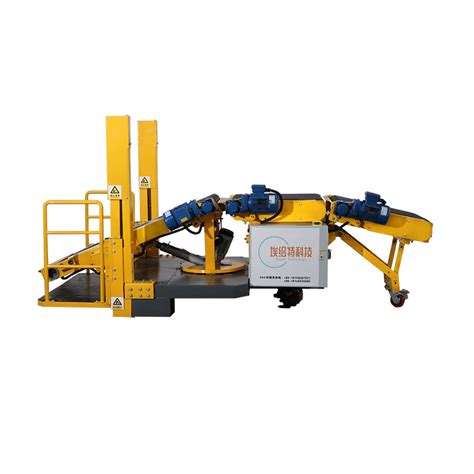 erg container loading and unloading conveyor ningbo ergate intelligent