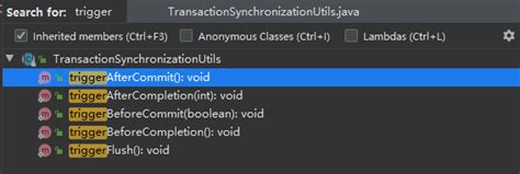 Spring 事务的独门绝技：钩子函数的使用技巧transactionsynchronizationmanager