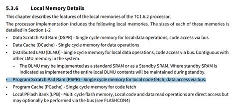 已解決：透過 Lmu、psram 或 Dma 中的記憶體映射提高效能 Infineon Developer Community