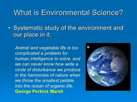Intro To Environmental Science