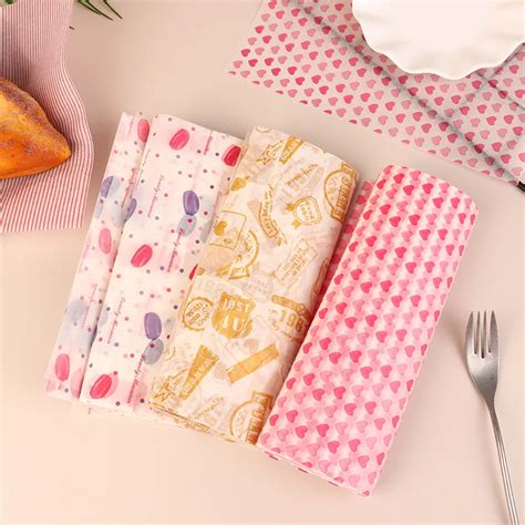 【must Have Accessories】 50pcs Wax Paper Food Wrappers Wrapping Paper
