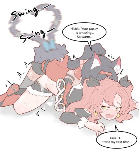 Physisyoon Nekomiya Mana Nicole Demara Zenless Zone Zero Absurdres Highres Futa Girl