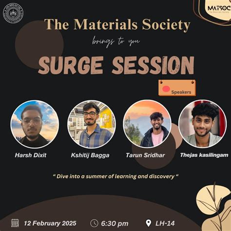 Matsoc Materials Society Iit Kanpur Matsoc Iitk • Instagram Photos And Videos