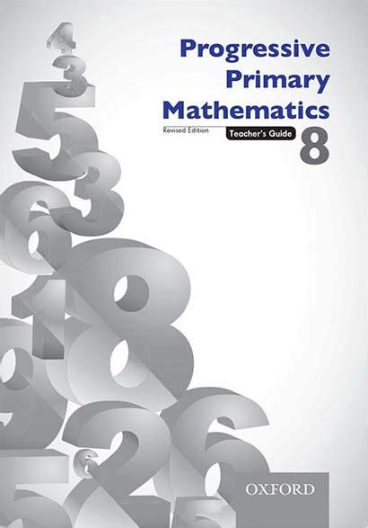 New Progressive Primary Maths Bk 8 Teachers Guide Online Book Store