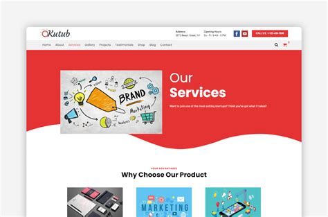 Responsive Multi Purpose Wordpress Theme Kutub Pro