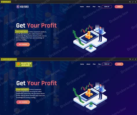 Master Binary An Illegal Forex Broker With The Same Web Design As