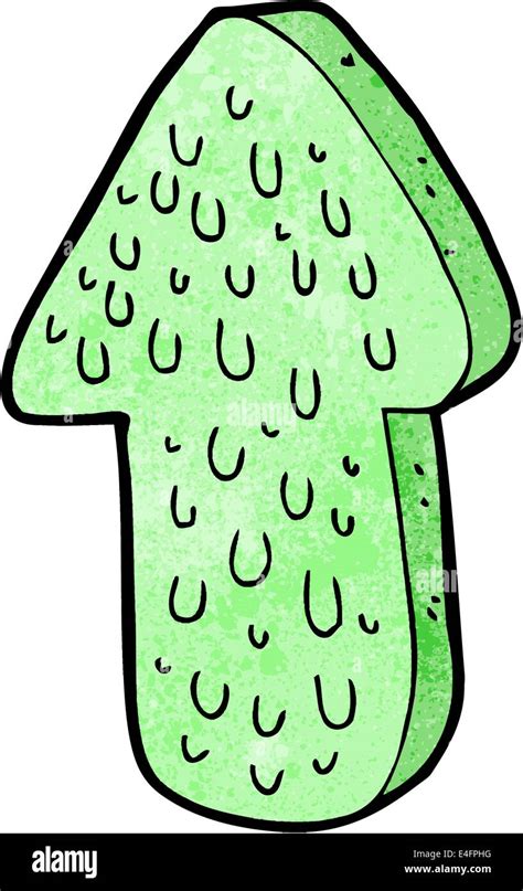 Cartoon Slimy Arrow Symbol Stock Vector Image And Art Alamy