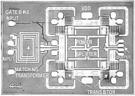 Figure 1 From Fully Integrated Cmos Power Amplifier Design Using The Distributed Active