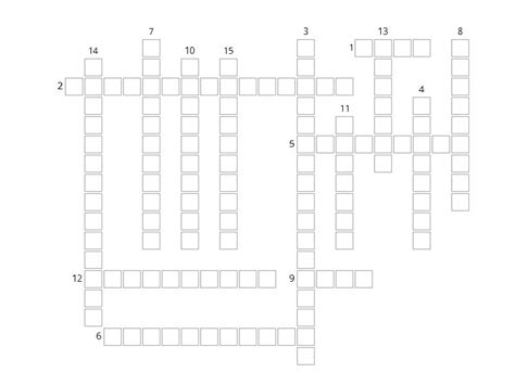 Ciyah Crossword