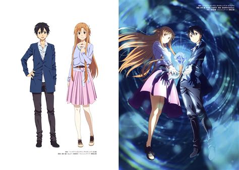 Safebooru 1boy 1girl Absurdres Asuna Sao Belt Black Eyes Black Hair