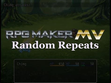 RPGMaker MV Random Repeats YouTube