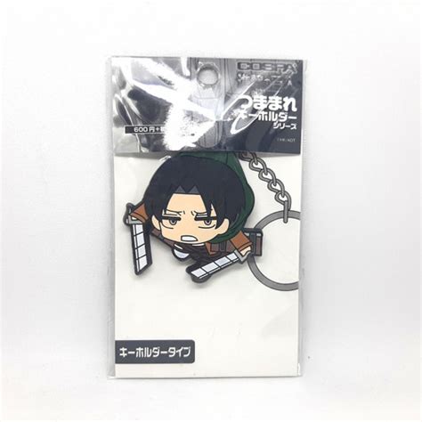 Jual Rubber Strap Gantungan Attack On Titan Levi Ackerman Shingeki No