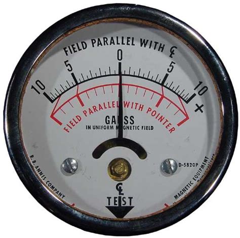 R B Annis Analog Gauss Meter Field Indicator