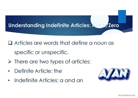 Indefinite Article A An Review Gener Português Ple Powerpoints