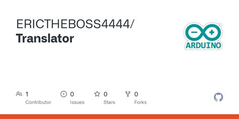 Github Erictheboss4444translator