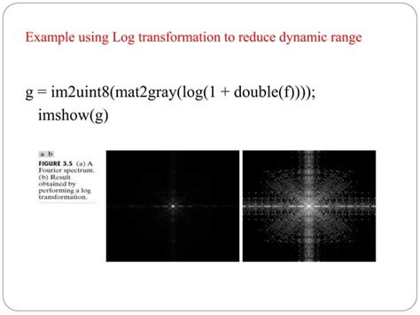 Intensity Transformation And Spatial Filtering Pptx Photo Editing