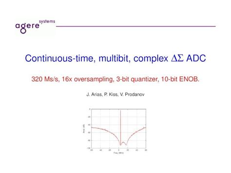 Pdf Continuous Time Multibit Complex ∆Σadcjesusanalogctdsslides