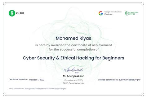 mohamed riyas on linkedin cybersecurity ethicalhacking