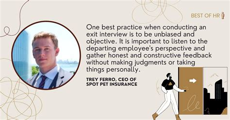 What Are Some Exit Interview Best Practices Best Of HR