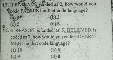 if reason is coded as 5 believed is coded as 7 how would you code gover