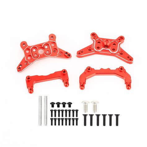Rcawd Hyper Go Alum Alloy Front Rear Shock Mounts Body Post Set For Mj
