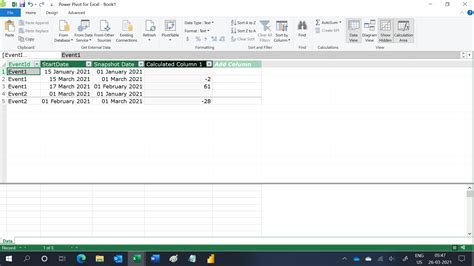 Solved Date Difference Between Two Values In The Same Col