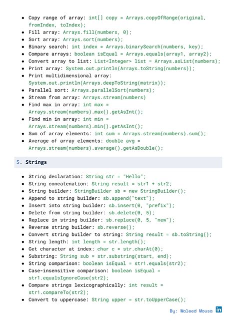 Theultimatejavacheatsheetpdfjkrwogjw Pdf