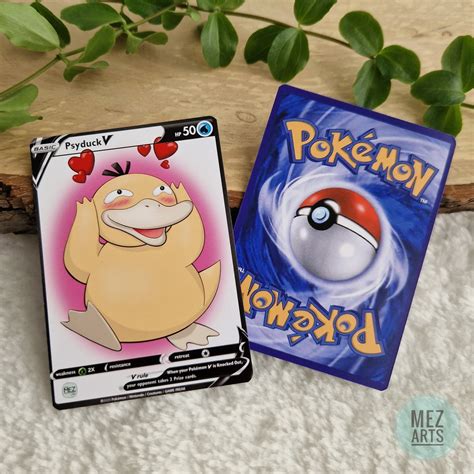 Psyduck Custom Card Mez Arts