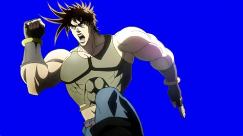 Chroma Key Running Joseph Joestar Jojo Battle Tendencysentou