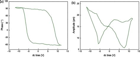 PFM Characterization A Phase And B Amplitude Of SSPFM Signal From Download Scientific