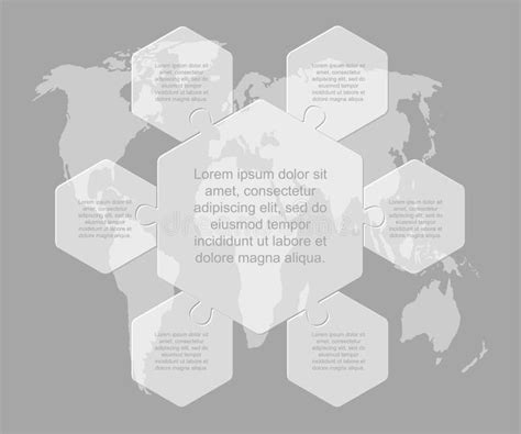 Vector Diagram Infographic Process On 6 Steps Stock Vector Illustration Of Graph Progress