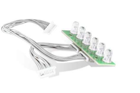 LED 2 Bar Assembly Includes 6xLED Left Circuit Board 6xLED Right Circuit Board Wire
