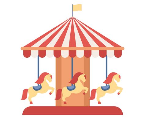Merry Go Round Illustration