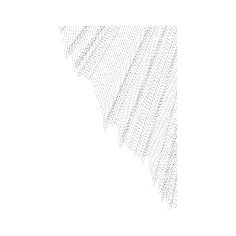 Premium Vector Abstract Wavy Lines Element Flowing Particles Wave Pattern 3d Curve Halftone