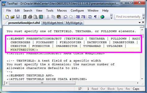 Oracle Webcenter Sites 11g Customizing The Contributor Interface Asset Forms