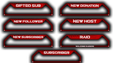 Make You Custom Twitch Alerts By Joshegger Fiverr