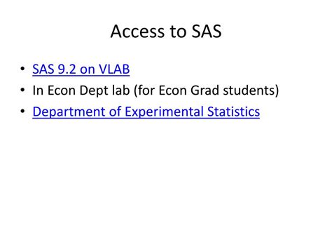 PPT Using SAS 9 3 An Introduction PowerPoint Presentation Free Download ID 678770